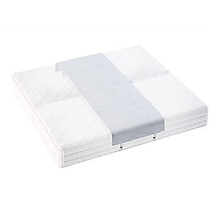 YDKJWB Home Bed Bridge, Split King Gap Filler for Adjustable Bed, Mattress Connector, (Size : 230 * 50CM/90.5 * 19.7IN) (Color : White)