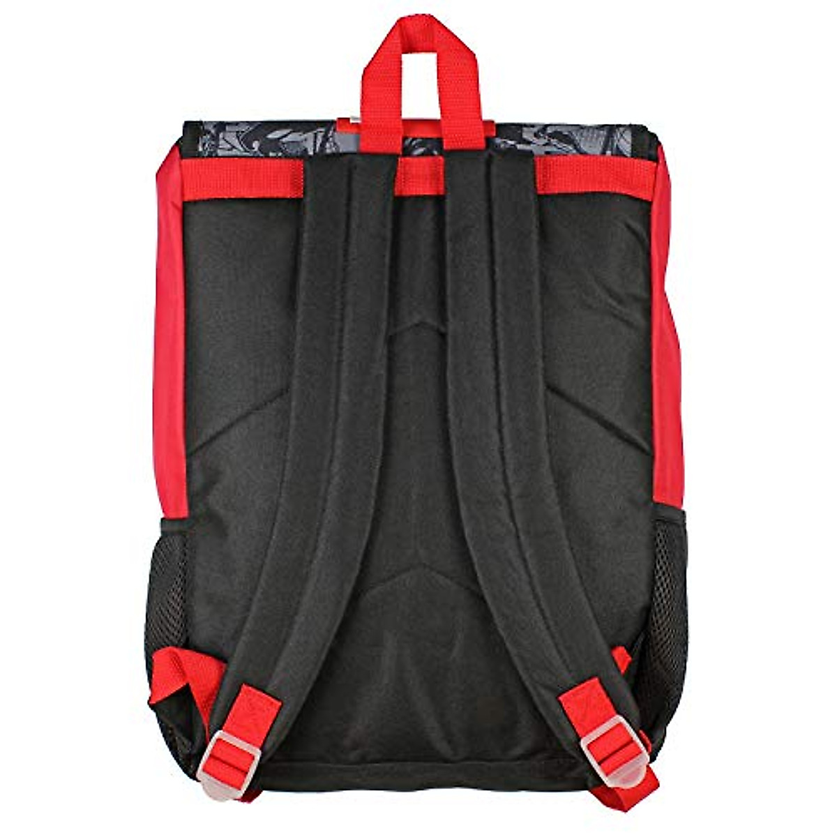 Marvel Spiderman Backpack Front Flap Compartment Travel Laptop Backpack With 3D Molded Marvel Logo