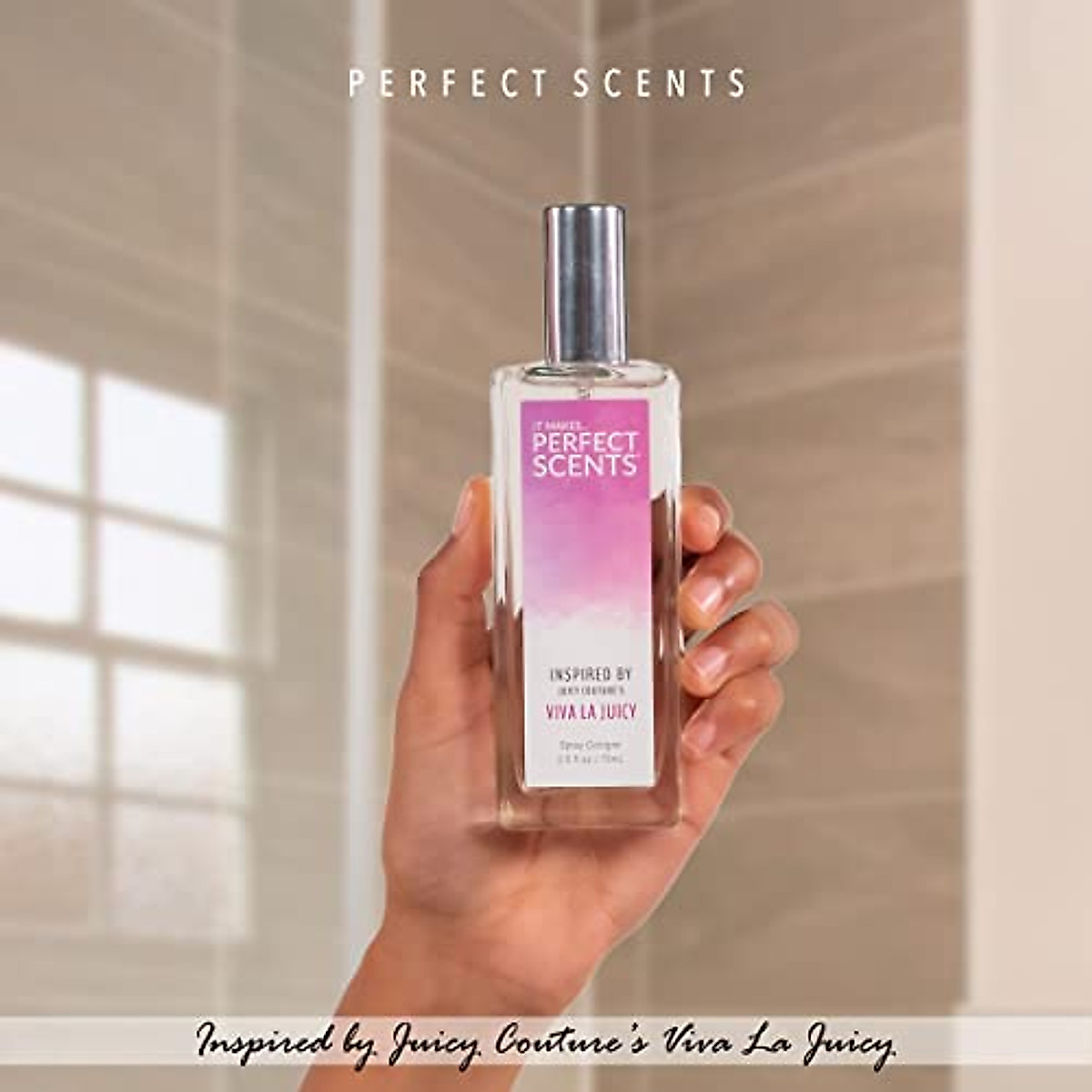 Perfect Scents Fragrances, Inspired by Juicy Couture’s Viva La Juicy, Women’s Eau de Toilette, Vegan, Paraben Free, Never Tested on Animals, 2.5 Fluid Ounces
