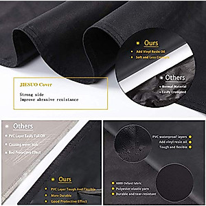 Jiesuo Grill Cover for Camp Chef 36 Inch Pellet Grills, SmokePro LUX 36, SmokePro SGX 36, Heavy Duty Waterproof Grill Cover for Camp Chef Grill