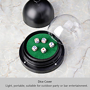 Automatic Dice Cup, Electrical Shaking Dice Roller Cup Set KTV Pub Bar Party Game with Dice