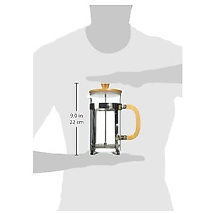 Upromax French Press 8-Cup Coffee Makers, Heat-Resistant Borosilicate Glass