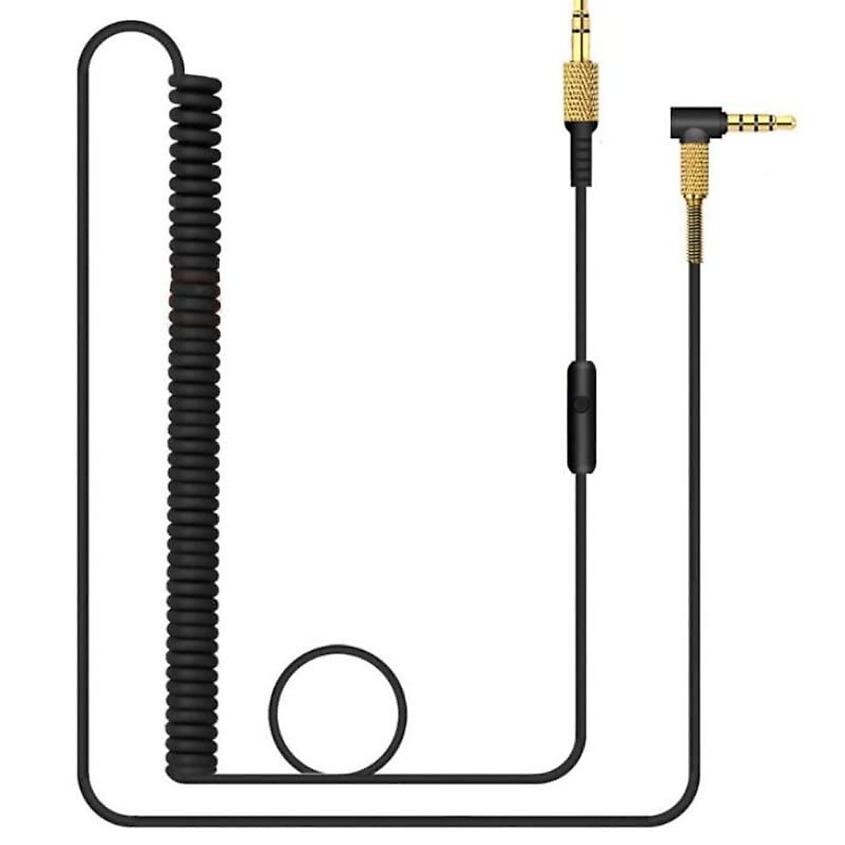 Major IV Replacement Cable with Microphone for Marshall Major II Major III Major IV Monitor II Mid A.N.C Headphones Cable (3.5mm Plug, 4Ft Extended to 8.2Ft)