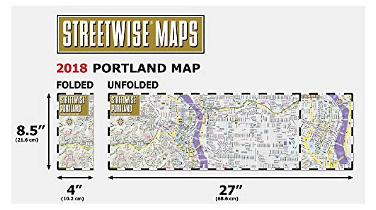 Streetwise Portland Map - Navigate Portland Easily