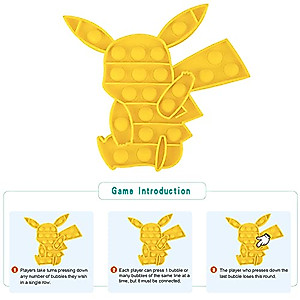 IGINOA 4 Pack Pop Sensory Easter Basket Stuffers Toys Cheap Set Anxiety Autism Stress Toys, Special Prize Gifts for Kids Boys Girls Teens Adults Friends ADHD Family Classroom