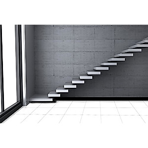 Nexus Self Adhesive 12-Inch Vinyl Floor Tiles, 20 Tiles - 12" x 12", White Slate Pattern - Peel & Stick, DIY Flooring for Kitchen, Dining Room, Bedrooms & Bathrooms by Achim Home Decor