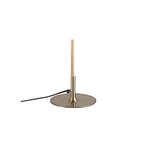 JONATHAN Y JYL7007B Iris 59.5" Integrated Dimmable LED Floor Lamp Modern Standing Lamp Contemporary for Bedrooms, Living Room, Office, Reading, Gold