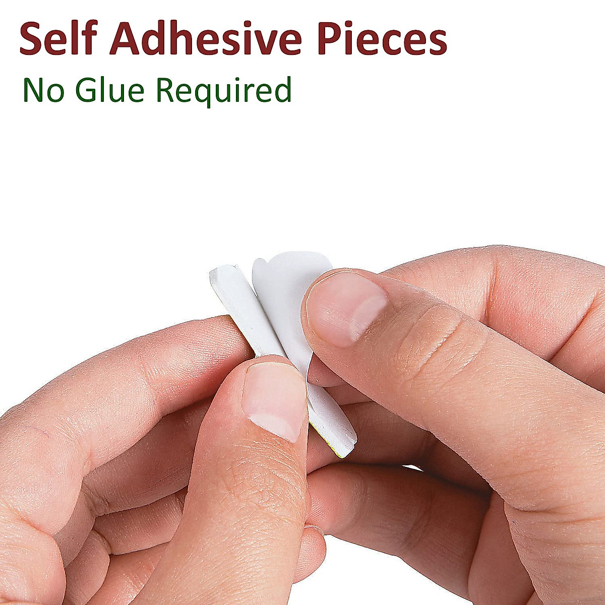 4E's Novelty Foam Gingerbread House Craft Kit (1 Pack) for Kids with Foam Stickers, Build & Decorate it Yourself DIY Christmas Crafts for Kids & Toddlers