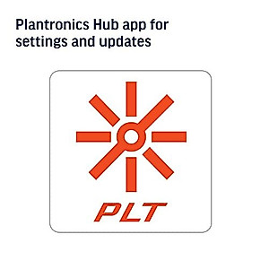 Plantronics - Savi 8210 Office - Wireless DECT Single-Ear (Monaural) Headset - Connects to Deskphone, PC and/or Mac - Works with Teams, Zoom & more - Noise Canceling
