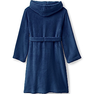Lands' End K Unisex Solid Robe Deep Sea Navy Kids 10