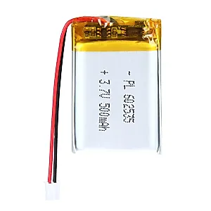 Diginex AKZYTUE 3.7V 500mAh 602535 Lipo battery Rechargeable Lithium Polymer ion Battery Pack with PH2.0mm JST Connector