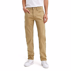 Levi's Men's 502 Taper Fit Jeans (Also Available in Big & Tall), Harvest Gold Twill, 34W x 30L