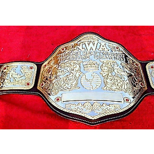 MAXAN NWA Big Gold Championship Belt Adult Size