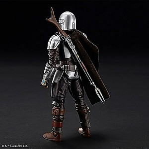 Bandai Hobby - The Mandalorian - The Mandalorian Beskar Armor (Silver Coating Ver.), Bandai Spirits Star Wars 1/12 Model Kit