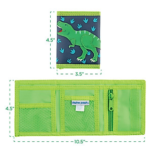 Stephen Joseph Unisex Kids Toddler Wallet, Firetruck, 3T, 4T, 5T, 6X, toddler, preschool, school, SJ5201