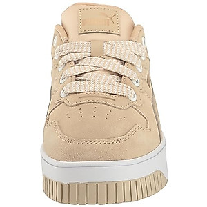 PUMA Womens Carina Street Sneaker, Thick LACE Granola-Granola, 9