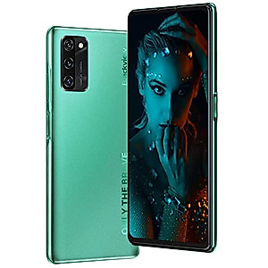 Blackview Unlocked Cell Phone, A100 Android Phone 6.67" FHD+ Punch Hole Screen, 4G Global Bands Dual Sim Unlocked Phones 6GB+128GB ROM/TF 512GB, Octa Core Processor Smartphone 12+8MP, 2.4/5G-WiFi NFC