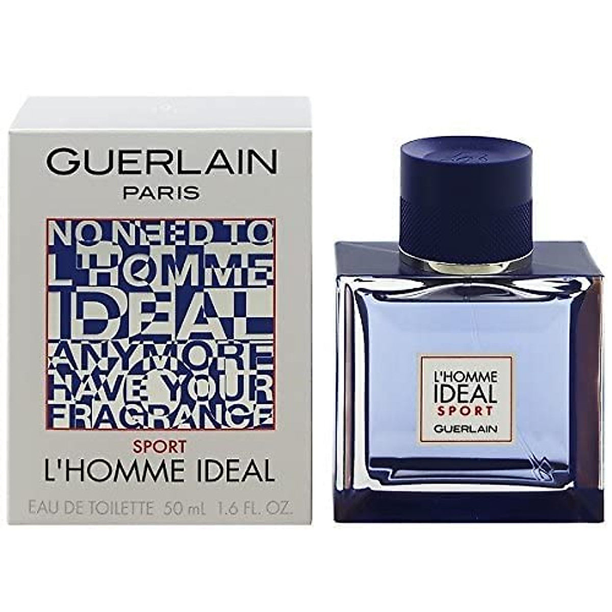 Guerlain L'Homme Ideal Sport for Men Eau de Toilette Spray, 1.6 Ounce (265-30366)