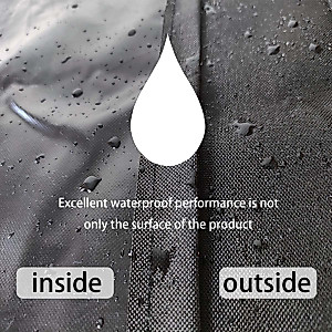 Waterproof Universal Generator Cover 24 x 18 x 20 inch for Predator 3500 Predator 4375 Wen 3800 Honda EU3000iS,Heavy Duty Thicken 600D Polyester,Weather and UV Resistant