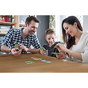 Mattel Games Skip Bo Junior Card Game in with 2 Levels of Play, 112 Cards, Sequencing Entertainment for 2 to 4 Players Ages 5 Years & Older