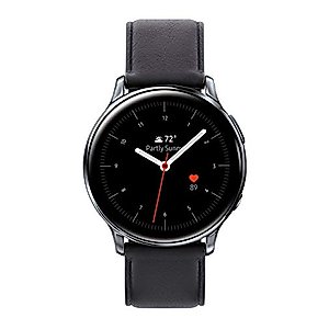 SAMSUNG Galaxy Watch Active 2 (40mm, GPS, Bluetooth, Unlocked LTE) Smart Watch with Advanced Health monitoring, Fitness Tracking , and Long lasting Battery, Silver - (US Version)