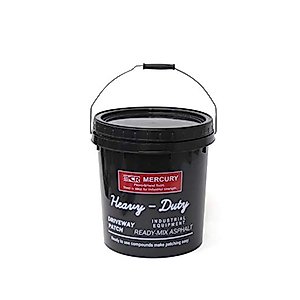Mercury ME046147 PP Industrial Bucket Storage Box, Black, 13.6 x 12.4 x 12.4 inches (34.5 x 31.5 x 31.5 cm), Black