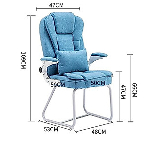 MARURY High Back Comfortable Lumbar Support Modern Home Office Desk Chair Desk Computer Chair, for Home Office Make Up