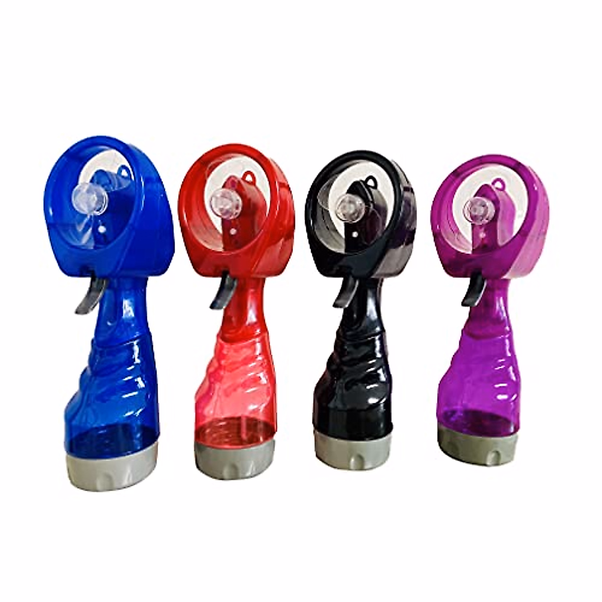 N/C Portable Misting Fan Battery-Operated Handheldwith Water Spray Misting Fan Suitable for Traveling Out, 4 Piece Set