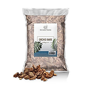 Orchid Potting Bark, Douglas Fir Bark 4qt Bag, Great for Re-Potting Orchids, Adding to Gardens, or Terrariums!