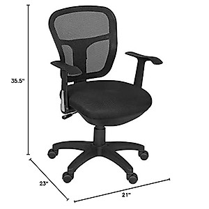 Niche Harrison Swivel Chair- Black