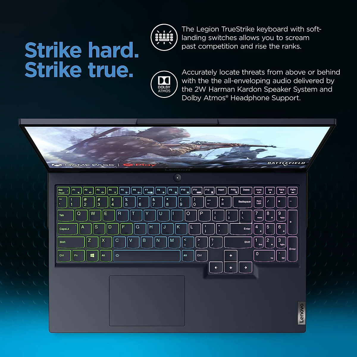 Lenovo 2023 Legion 5 15.6" 120Hz IPS FHD Gaming Laptop, AMD Ryzen 5 5600H 6-Core, GeForce RTX 3050 Ti, 16GB RAM, 512GB NVMe SSD, Backlit Keyboard, Ethernet, WiFi 6, Win11