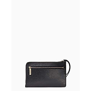 Kate Spade Women's Staci Medium L-Zip Wristlet (Black)