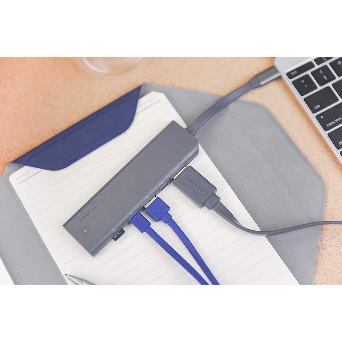 Docking HUB USB-C Multifunctional HUB USB-C 5in1