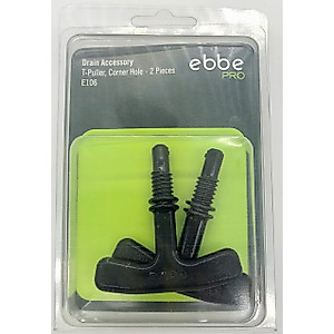 Remover for Ebbe PRO Drain Covers - (Threaded T-Puller) (2-Pack) Y