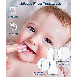 Baby Healthcare and Grooming Kit, Electric Safety Nail Trimmer Baby Nursery Kit, Newborn Care Kits with Hair Brush Comb for Newborn Infant Toddlers Baby Boys Girls Kids, Baby Shower Gifts (Blue)