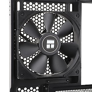 Thermalright TL-R12B 120mm Black CPU Fan, 4-PIN PWM Control, 1500RPM, Balance Performance Case Fan, Low Noise Computer CPU Fan Cooler