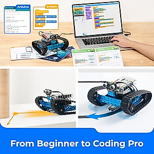 Makeblock mBot Ranger 3 in 1 Robot Kit with Coding Box, Robotics Coding Kit for Kids to Learn Scratch & Arduino Programming, STEM Educational Building Toys Gift for Kids Ages 10+