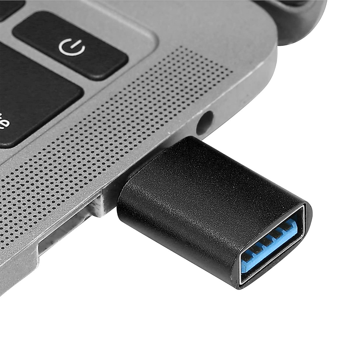 USB C to USB 3.1 Adapter, USB TypeC to USB Adapter, TypeC OTG Adapter, for Thunderbolt 3 to USB Female Adapter, Mobile Phone Computer Tablet Converter (Black)