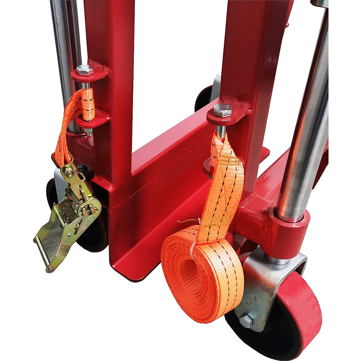 Pake Handling Tools - Premium Hydraulic Furniture Mover Equipment Mover Crate Mover (Set of 2)- Heavy Duty Moving Dolly- 4400 lbs Capacity, 24" L x 16.5" W x 37.75" H, Max. Lift Height 8"