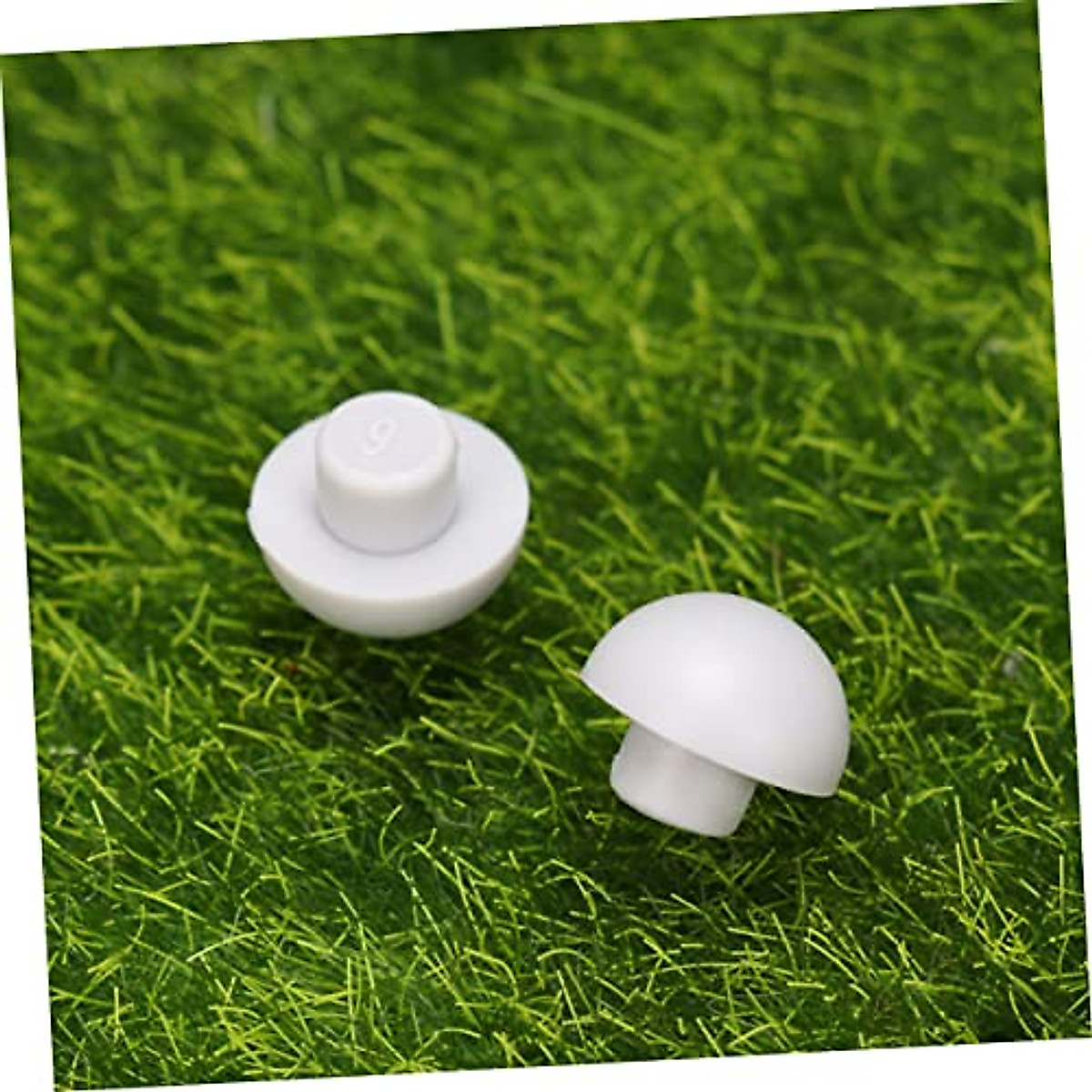 ETHZZLE 6 Pcs Toilet Seat Cover Spacer Toilet Seat Buffer Bidet Toilet Seat Bumpers Toilet Cover Seat Toilet Bumper Pads Bling Accessories Height Universal Toilet Attachment Bathroom Items