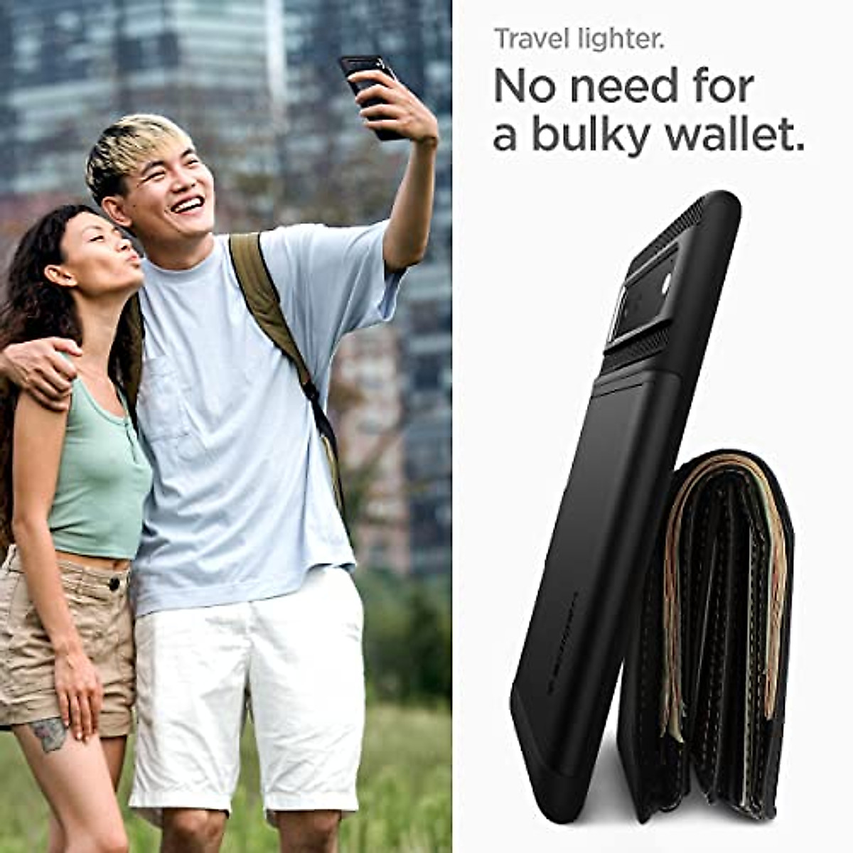 Spigen Slim Armor CS Designed for Google Pixel 6 Case (2021) - Black