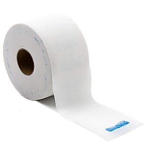 Barber Neck Strips for Hair Cutting - 475 Strips (5 Rolls) - Barber Accessories - Barber Neck Strip - Neck Strips Barber Supplies - Neck Paper for Barber (White)