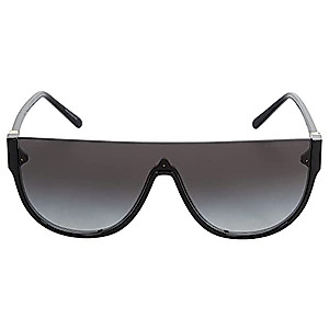 Michael Kors Woman Sunglasses Bio Black Frame, Grey Gradient Lenses, 0MM