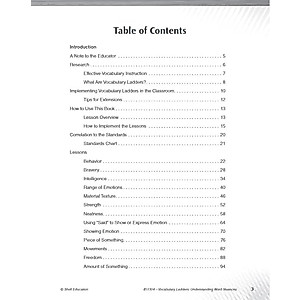 Vocabulary Ladders: Understanding Word Nuances Level 5