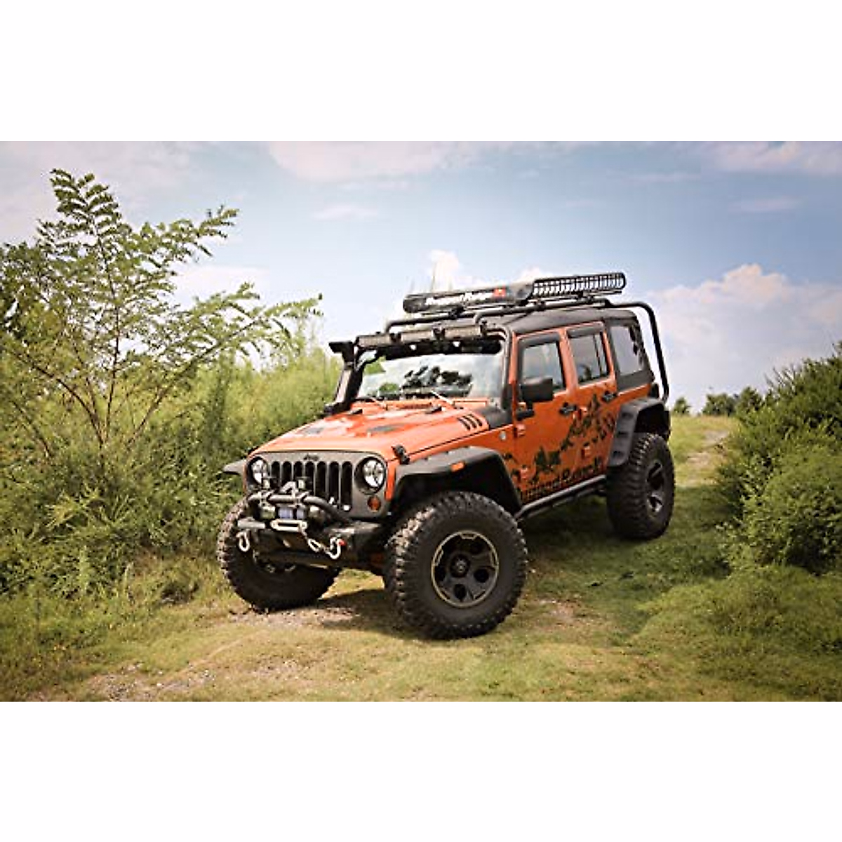 Rugged Ridge | Hurricane Flat Fender Flare Kit | 11640.10 | Fits 2007-2018 Jeep Wrangler JK