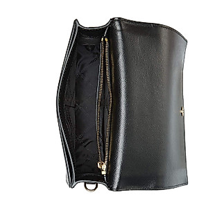 MICHAEL Michael Kors Jet Set Large Full Flap Chain Crossbody Black One Size