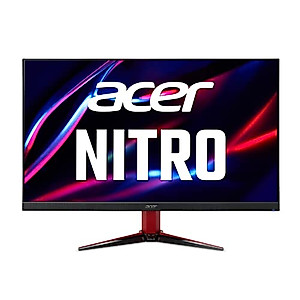 Acer Nitro VG272 Lvbmiipx 27” Full HD (1920 x 1080) Agile-Splendor IPS Gaming Monitor | NVIDIA G-SYNC Compatible | 165Hz Refresh Rate | HDR400 | DCI-P3 90% | 1 x Display Port 1.2 & 2 x HDMI 2.0