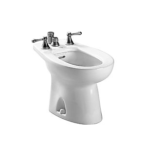 TOTO BT500B #01 Piedmont Bidet ONLY, Vertical Spray, Cotton White