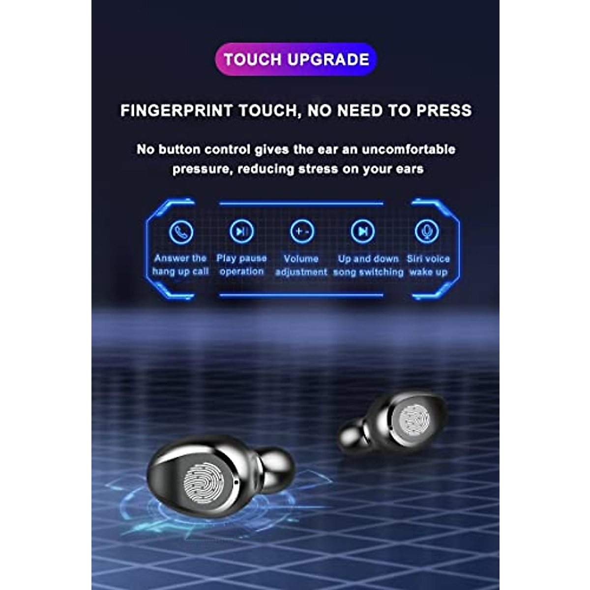 True Wireless in Ear Ipx7 Water Proof Earphones