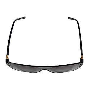 Michael Kors Woman Sunglasses Bio Black Frame, Grey Gradient Lenses, 0MM